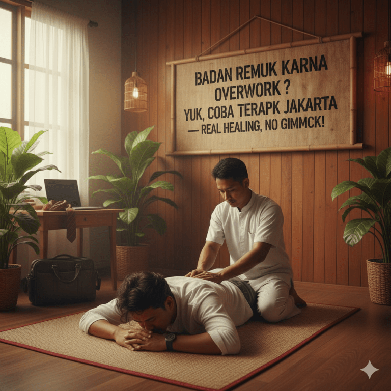 Badan Remuk Karena Overwork? Yuk, Coba Terapi Kretek Jakarta — Real ...